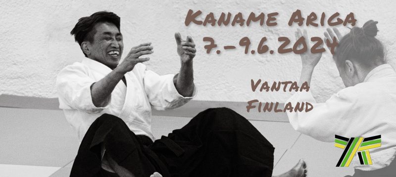Kaname Ariga 6. dan shihan Vantaalla - Vantaan Jukara ry